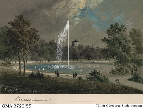 Slottsskogen år 1891 – Göteborgs historia